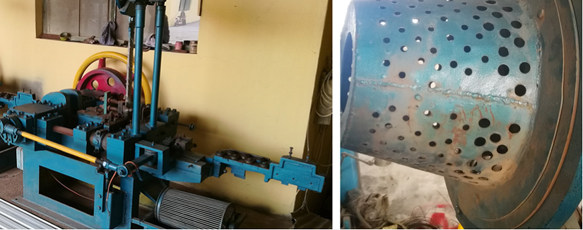 Umbrella Roofing Nail Making Machine